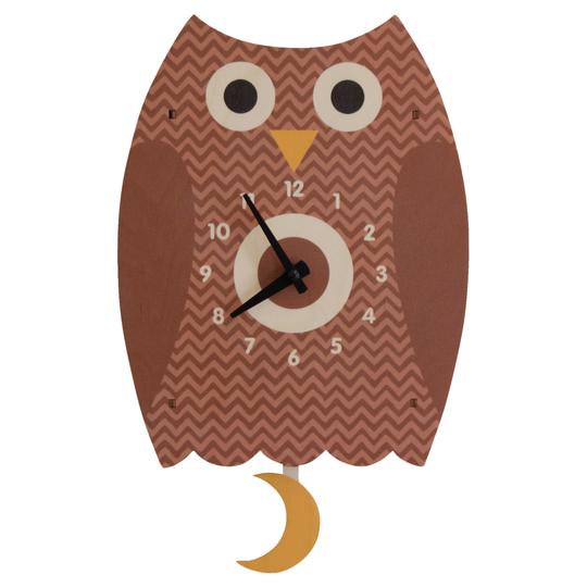 Owl Pendulum Clock – Picnic Brooklyn