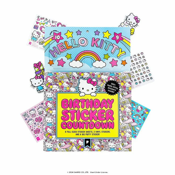 Hello Kitty Birthday Sticker Countdown – Picnic Brooklyn